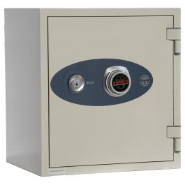 Phoenix 1223 Olympian Key and Combination Fire Resistant Safe, White ...