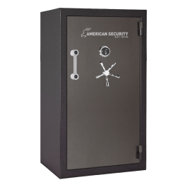 Amsec BFX6636 UL Rated RSC Burglar/2 Hour Fire Long Gun Safe, Chrome ...