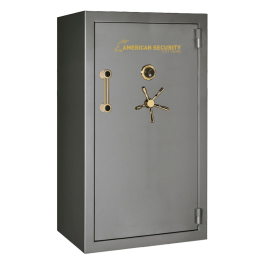 Amsec BFX6636 UL Rated RSC Burglar/2 Hour Fire Long Gun Safe, Brass ...