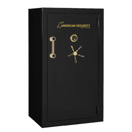 Amsec BFX6636 UL Rated RSC Burglar/2 Hour Fire Long Gun Safe, Brass ...