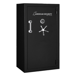 Amsec BFX6636 UL Rated RSC Burglar/2 Hour Fire Long Gun Safe, Chrome ...