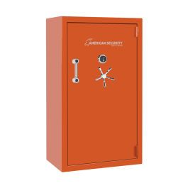 Amsec BFX7240 UL Rated RSC Burglar/2 Hour Fire Long Gun Safe, Chrome ...