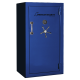 Amsec BFX6636 UL Rated RSC Burglar/2 Hour Fire Long Gun Safe, Chrome ...