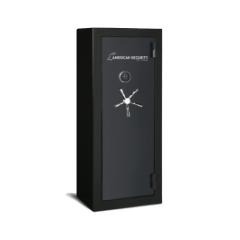 Amsec BFII6024 UL Approved Burglar/Fire Safe, Chrome, ETL 2 Hour, Onyx ...