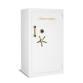 Amsec BFII6636 UL Rated RSC II Burglar/2 Hour Fire Long Gun Safe, Brass ...