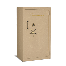 Amsec BFII6636 UL Rated RSC II Burglar/2 Hour Fire Long Gun Safe, Brass ...