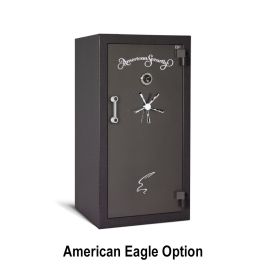 Amsec BFX6030 UL Rated RSC Burglar/2 Hour Fire Long Gun Safe, Chrome ...