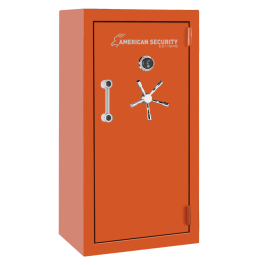 Amsec BFX6636 UL Rated RSC Burglar/2 Hour Fire Long Gun Safe, Chrome ...