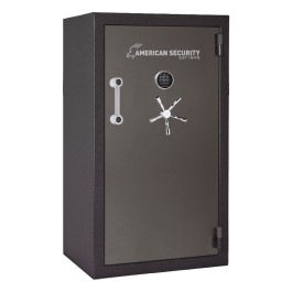Amsec BFX6636 UL Rated RSC Burglar/2 Hour Fire Long Gun Safe, Chrome ...