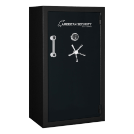 Amsec BFX6636 UL Rated RSC Burglar/2 Hour Fire Long Gun Safe, Chrome ...