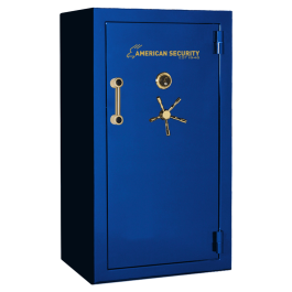 Amsec BFX6636 UL Rated RSC Burglar/2 Hour Fire Long Gun Safe, Brass ...