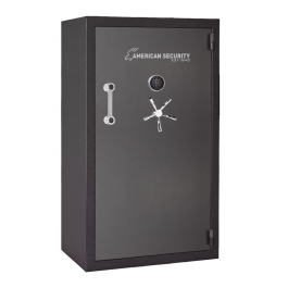 Amsec BFX7240 UL Rated RSC Burglar/2 Hour Fire Long Gun Safe, Chrome ...