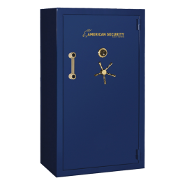 Amsec BFX7240 UL Rated RSC Burglar/2 Hour Fire Long Gun Safe, Brass ...