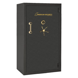 Amsec BFX7240 UL Rated RSC Burglar/2 Hour Fire Long Gun Safe, Brass ...