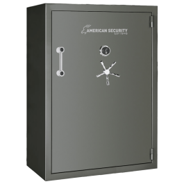 Amsec BFX7250 UL Rated RSC Burglar/2 Hour Fire Long Gun Safe, Chrome ...
