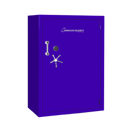 Amsec BFX7250 UL Rated RSC Burglar/2 Hour Fire Long Gun Safe, Chrome ...