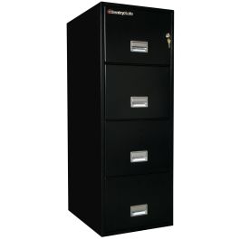 Sentry 4G2510 4 Drawer File Cabinet with Fire/Impact Resistance